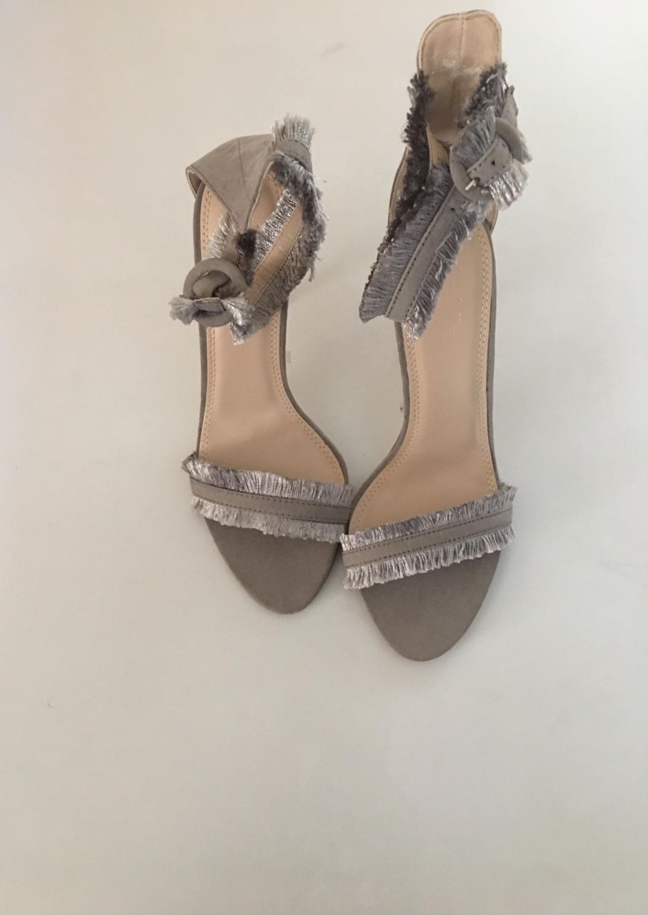 Grey Razor Cut Heels – Slayed2Slayinc.com